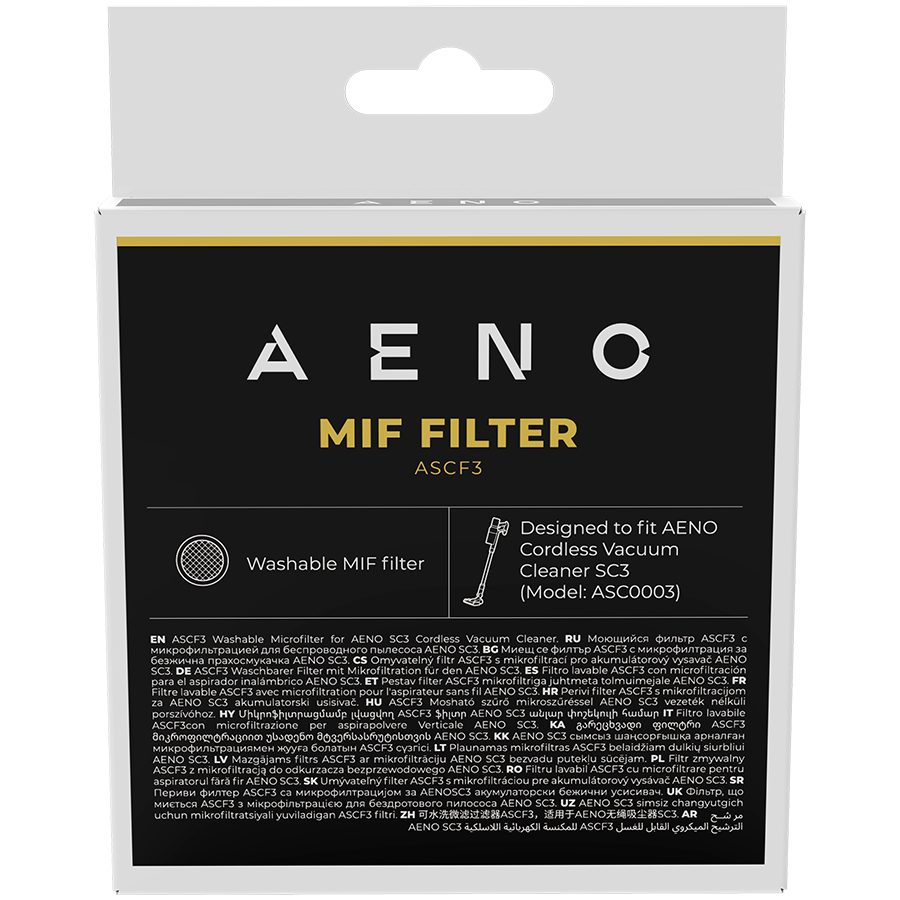 AENO Washable MIF filter for stick vacuum cleaner SC3 - Market na Netu