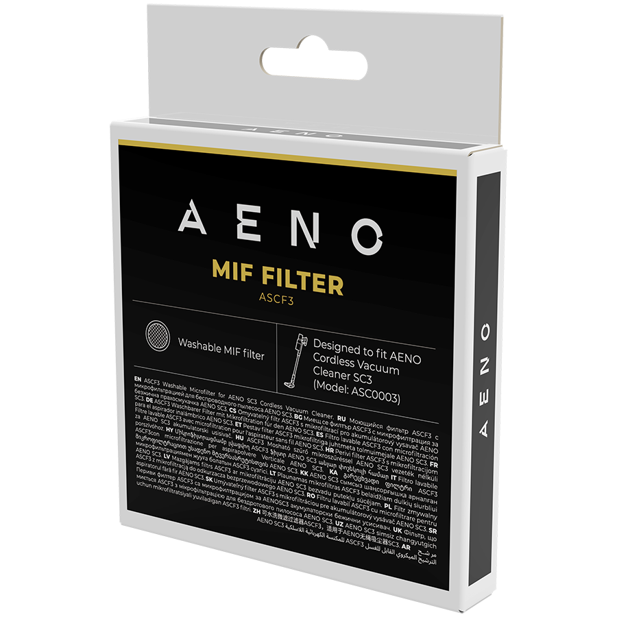 AENO Washable MIF filter for stick vacuum cleaner SC3 - Market na Netu